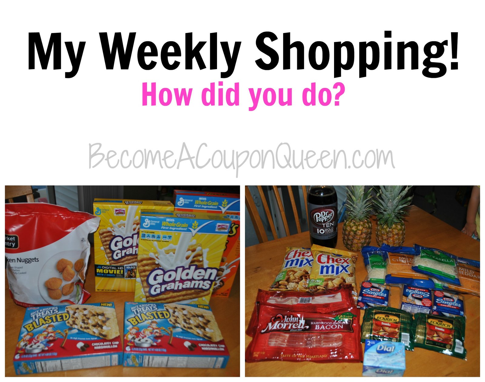 My Weekly Shopping Week 26 My Weekly Shopping Week 26