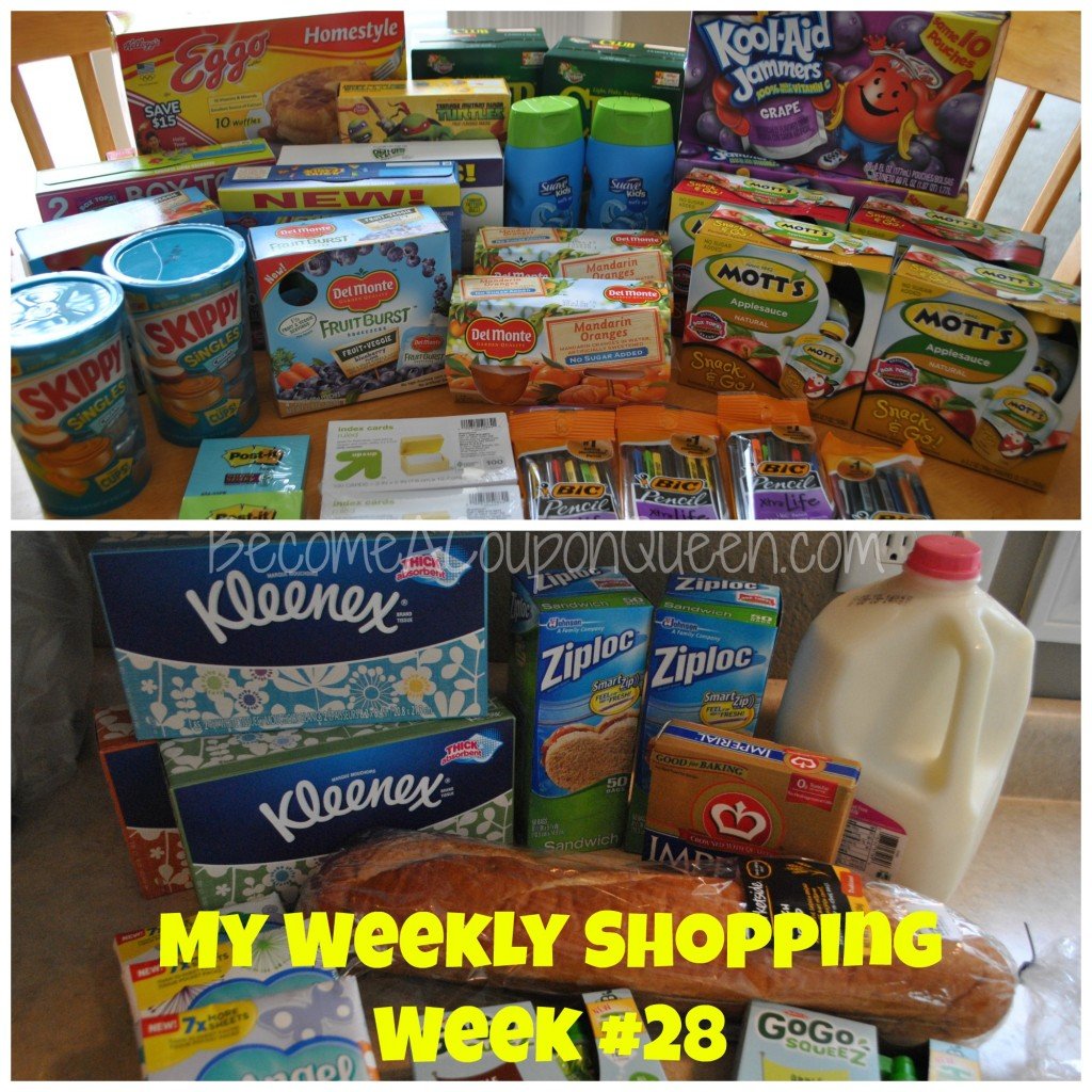 My Weekly Shopping Week 28 My Weekly Shopping Week 28