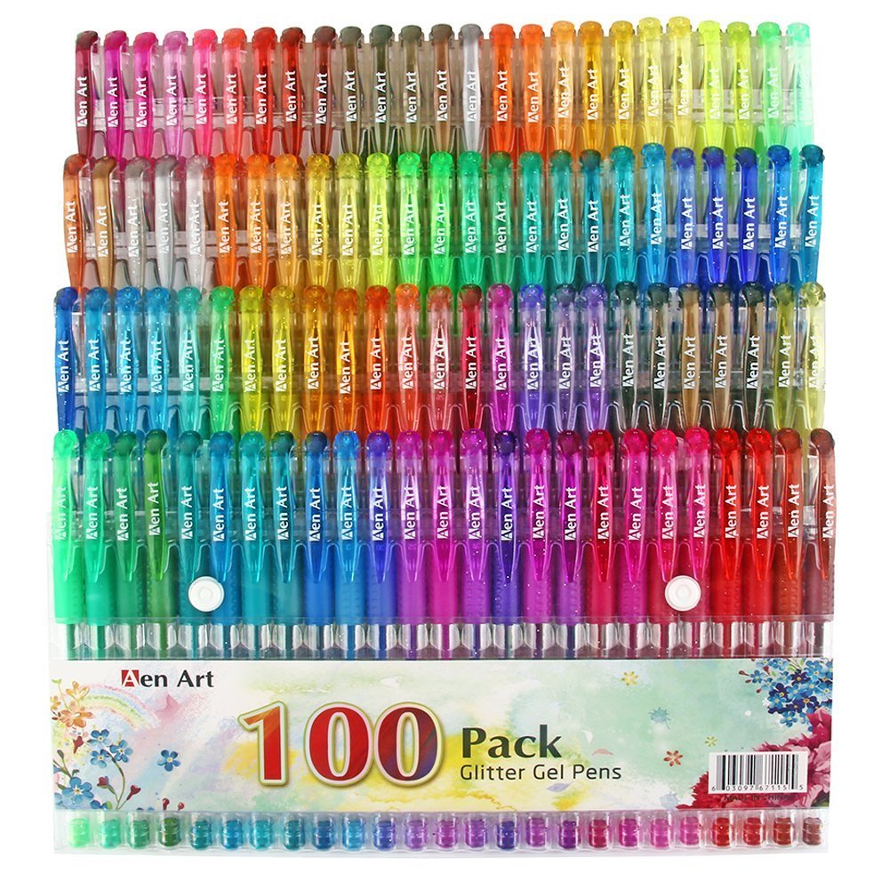 Glitter Gel Pens 100 Count Only 16 59 Best Price Become A Coupon Queen